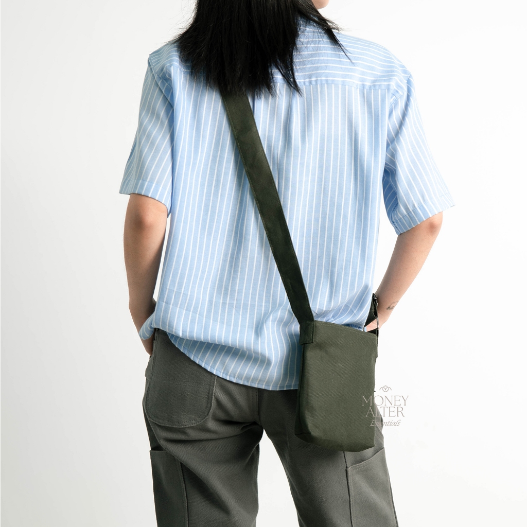 Jual Money Alter - Mini Canvas Bag With Zipper / Tas Selempang Mini ...