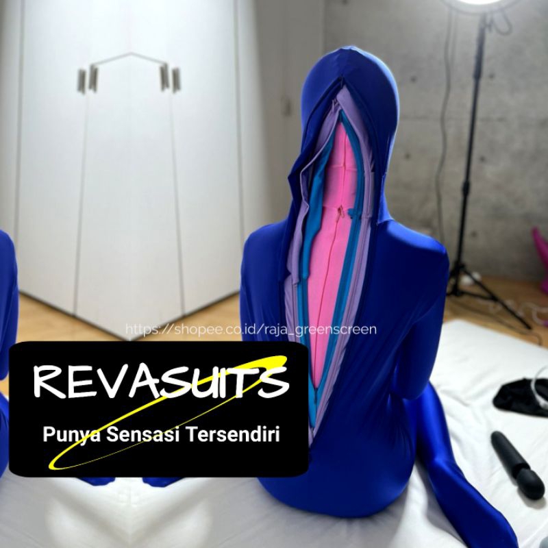 Jual Green Suit Full bodysuit Pakaian karakter Kostum full badan ...