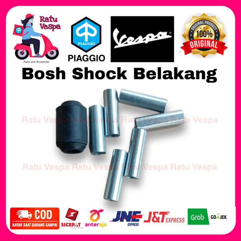 Jual AS Bosh Bos Karet Shock Belakang bawah Vespa Vbb Super Sprint PX ...