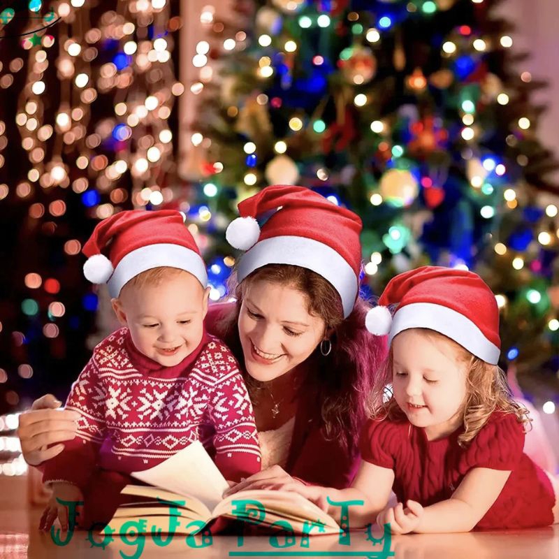 Jual Topi natal topi santa topi merry christmas topi xmas aksesoris ...