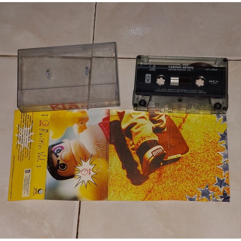 Jual kaset kompilasi barat Various Artist GEFFEN RARITIES Vol. 1 ...