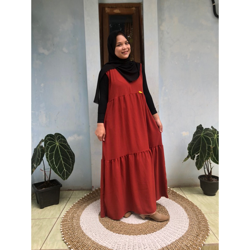 Jual INER DRESS CRINKLE AIRFLOW | Shopee Indonesia