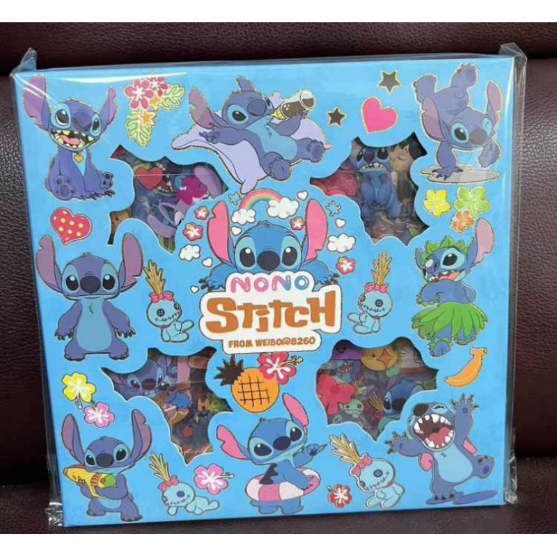 Jual 100 pcs Stiker Stitch Weibo Mainan Anak Tempel Sticker Kado Hadiah ...