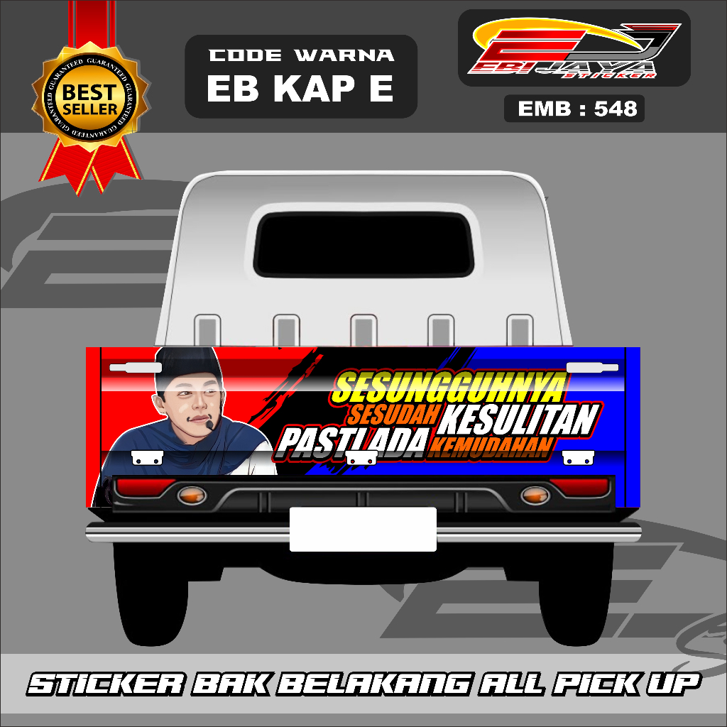 Jual STIKER PICK UP L300, T120SS, GRANMAX BAK BELAKANG-STIKER MOBIL ...