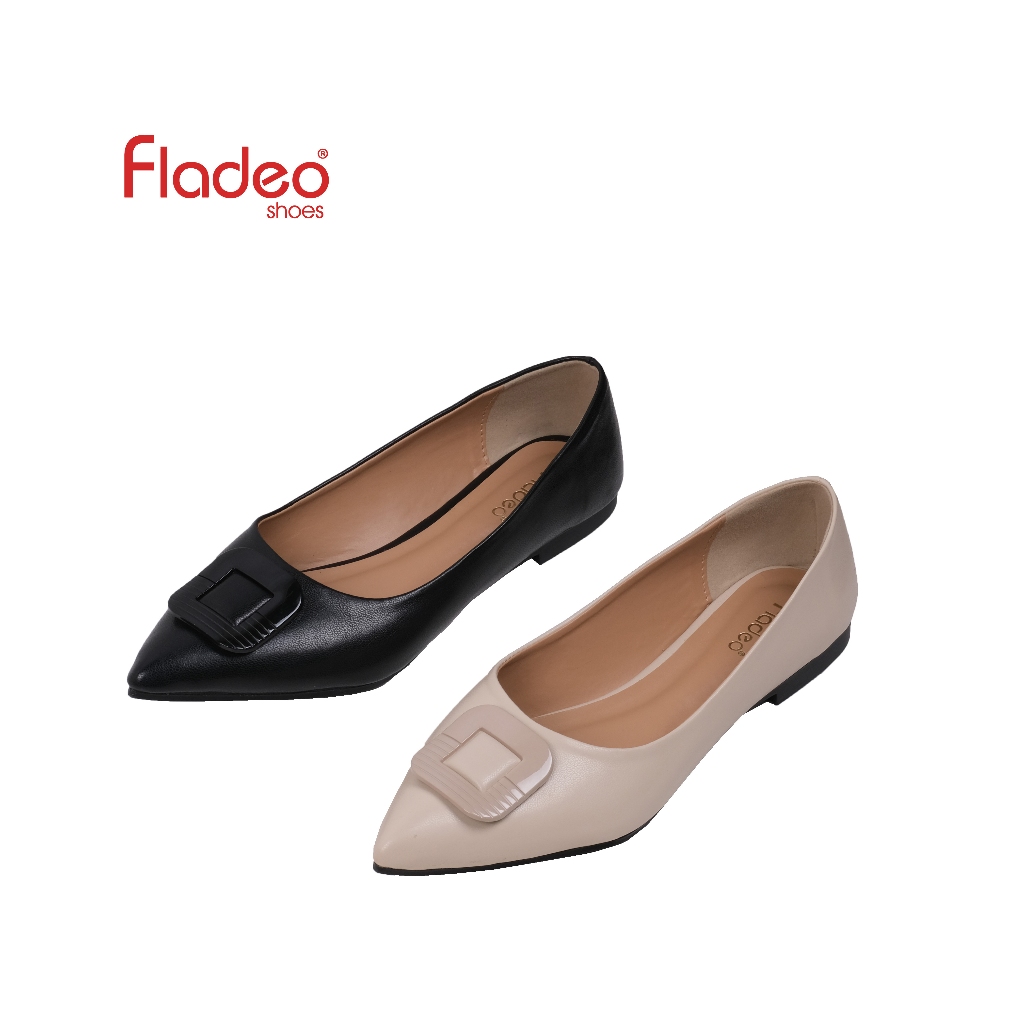 Jual Fladeo J23/LSB451-1AE/Sepatu Flat Ballerina Wanita [ Ballerina ...
