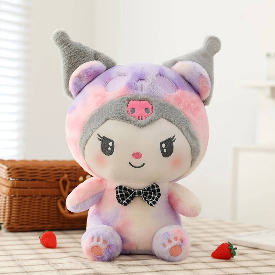 Jual Boneka New Sanrio Kuromi My Melody Cinnamoroll Tie Dye Die Plush Premium | Shopee Indonesia
