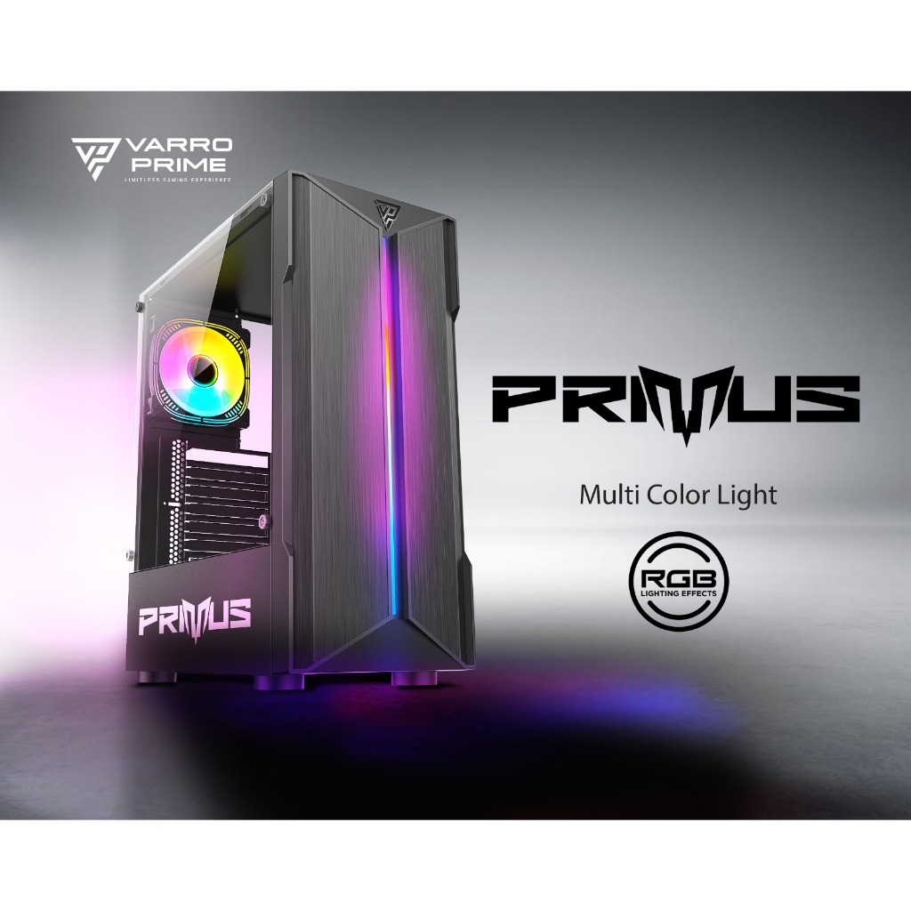 Jual CASING GAMING VARRO PRIME PRIMUS M-ATX | Shopee Indonesia