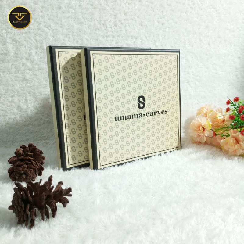 Jual Box hijab custom design - Hardbox hijab - Box packaging produk ...