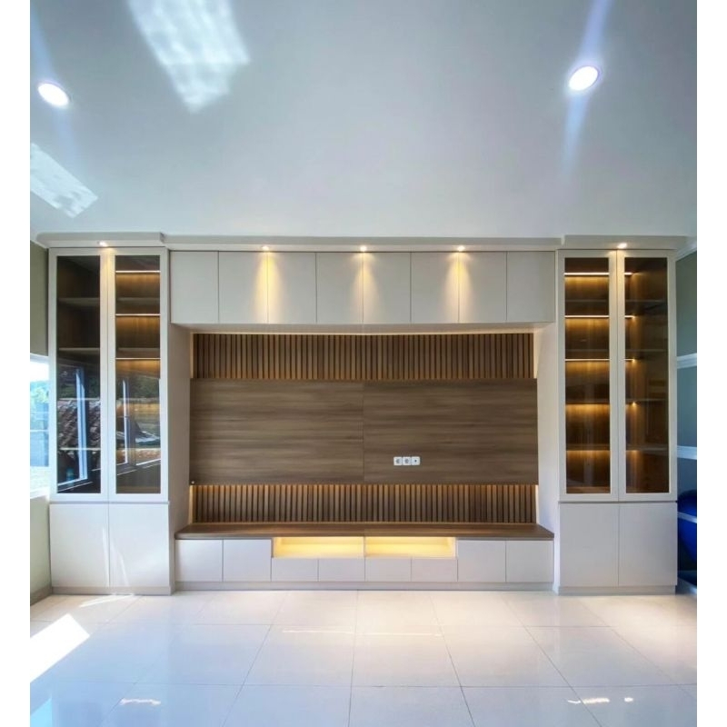 Jual backdrop tv HPL (baca deskripsi terlebih dahulu) | Shopee Indonesia