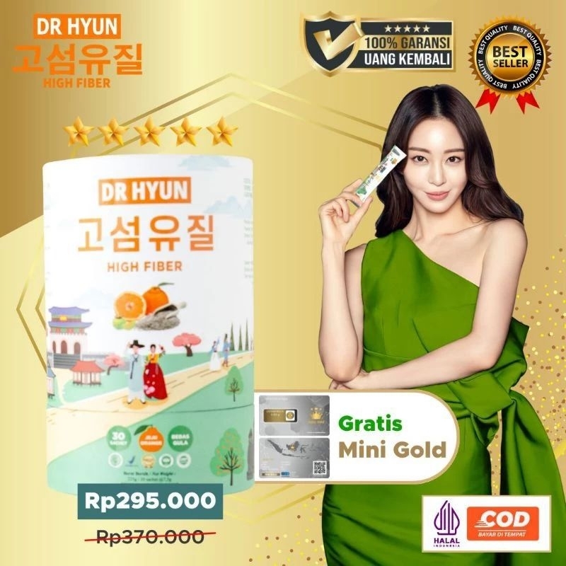 Jual Dr Hyun Fiber Minuman Tinggi Serat Untuk Diet Pelangsing / Minuman ...