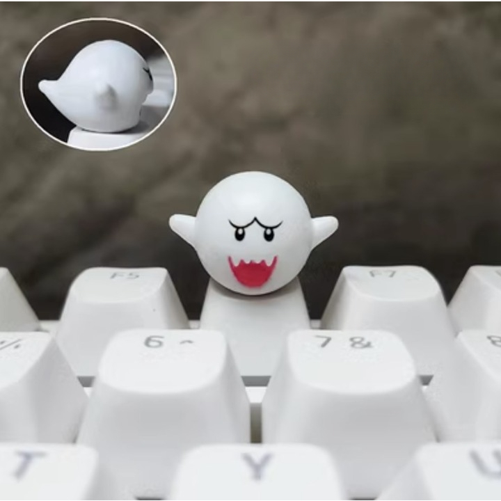 Jual Super Mario Luigi Keycaps Mechanical Keyboard, Artisan custom ...