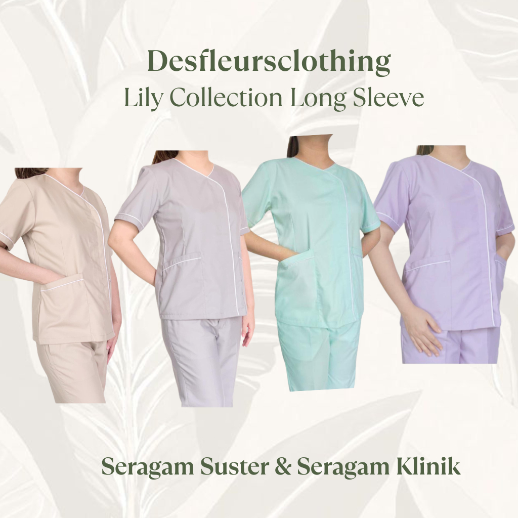 Jual Baju Seragam Suster Seragam Klinik Seragam Salon Lily Collection ...