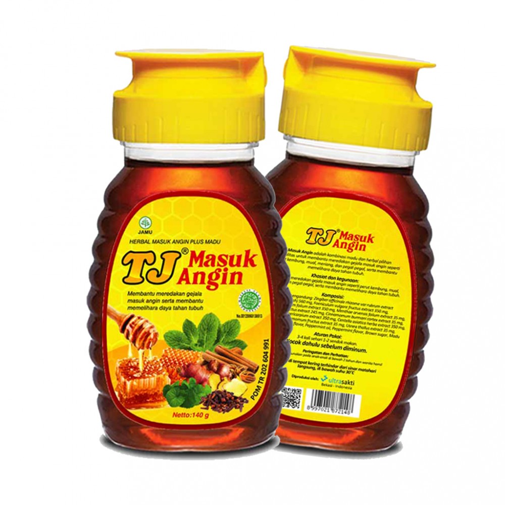 Jual Tj Masuk Angin 140g | Membantu Meredakan Gejala Masuk Angin | Madu ...