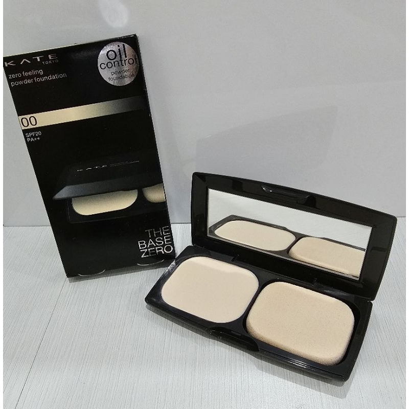 Jual Kanebo Kate Zero Feeling Powder Foundation 00 (Preloved like New ...