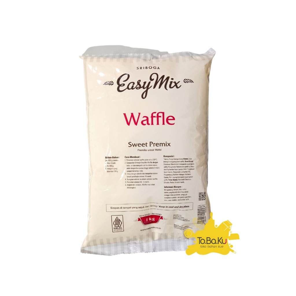 Jual Tepung Easy Mix Waffle 1kg | Shopee Indonesia