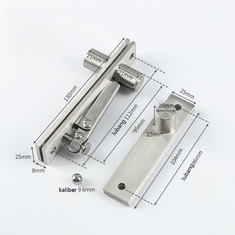 Jual 304 Stainless Poros Pintu Engsel Pivot Atas Dan Bawah / Engsel ...
