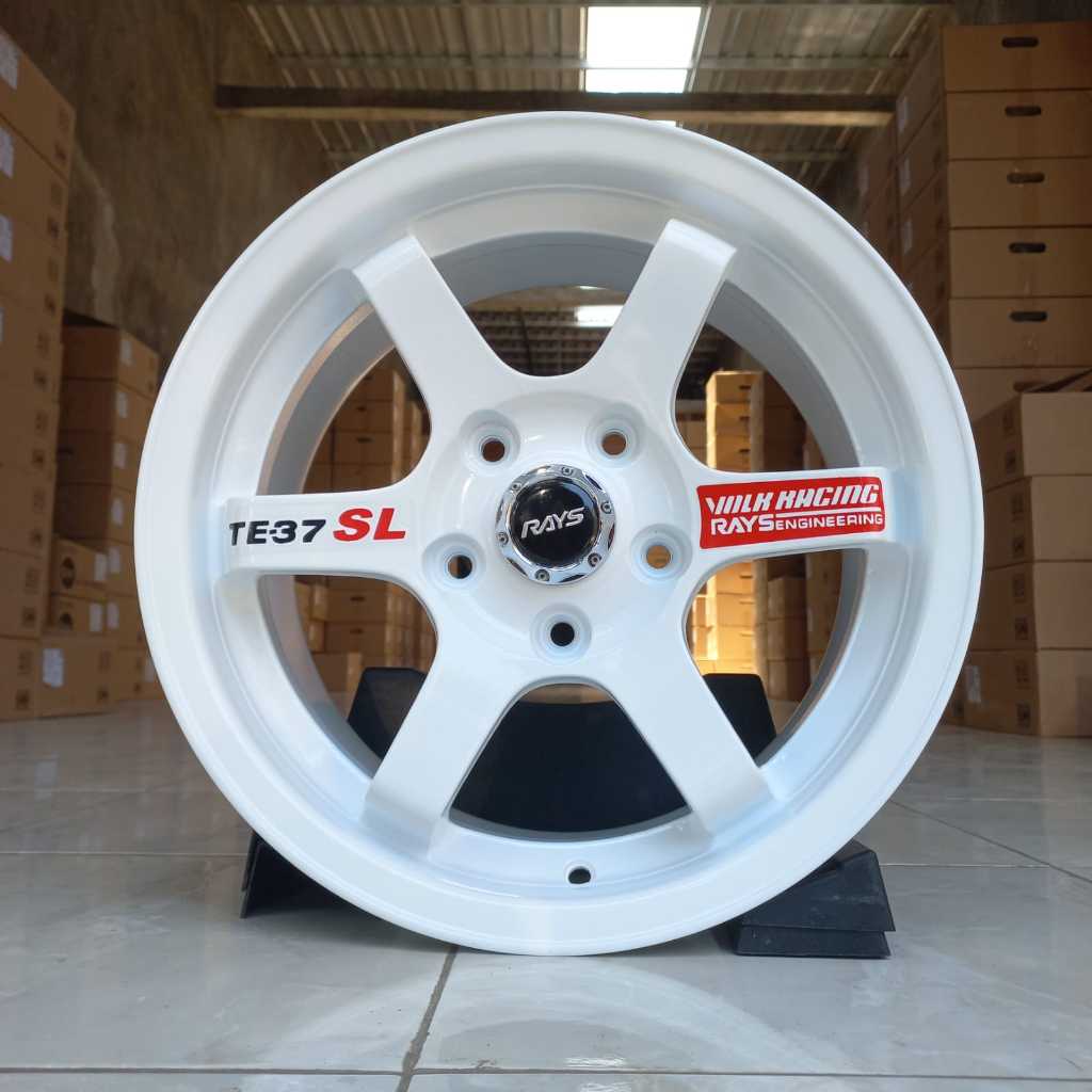 Jual TE37 SL R15 H5 (HARGA PER 1 PCS) warna putih | Shopee Indonesia