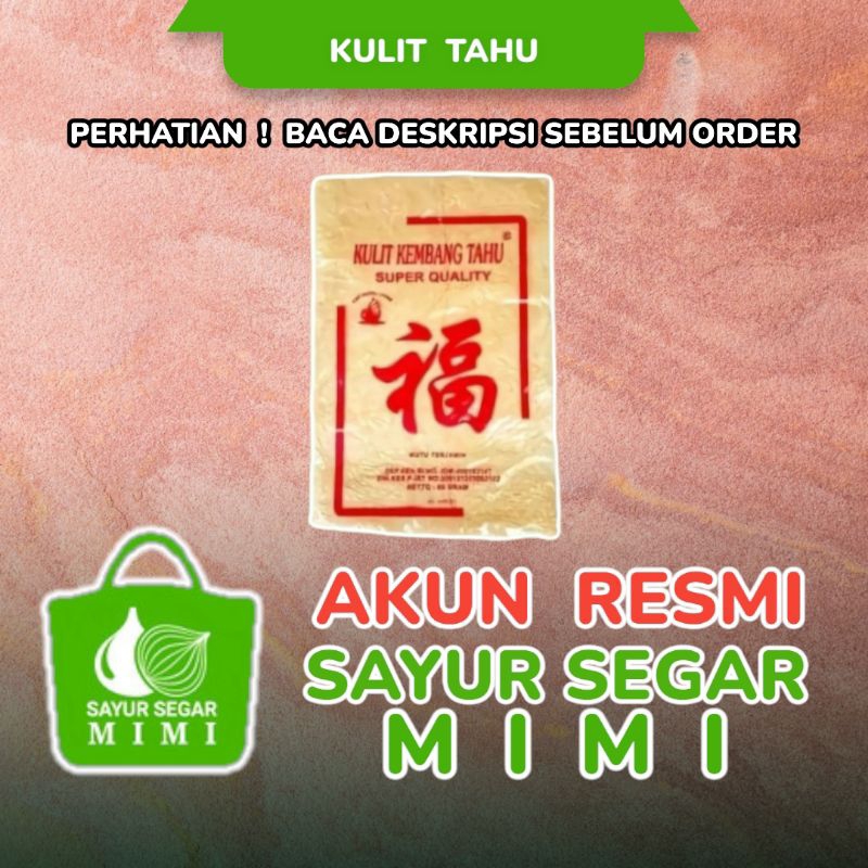 Jual Kulit Kembang Tahu Bungkus Dimsum - SAYUR SEGAR MIMI PALEMBANG ...