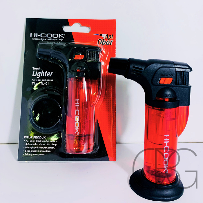 Jual Pemantik Obor/Torch Lighter Hi-Cook TL-01 | Shopee Indonesia