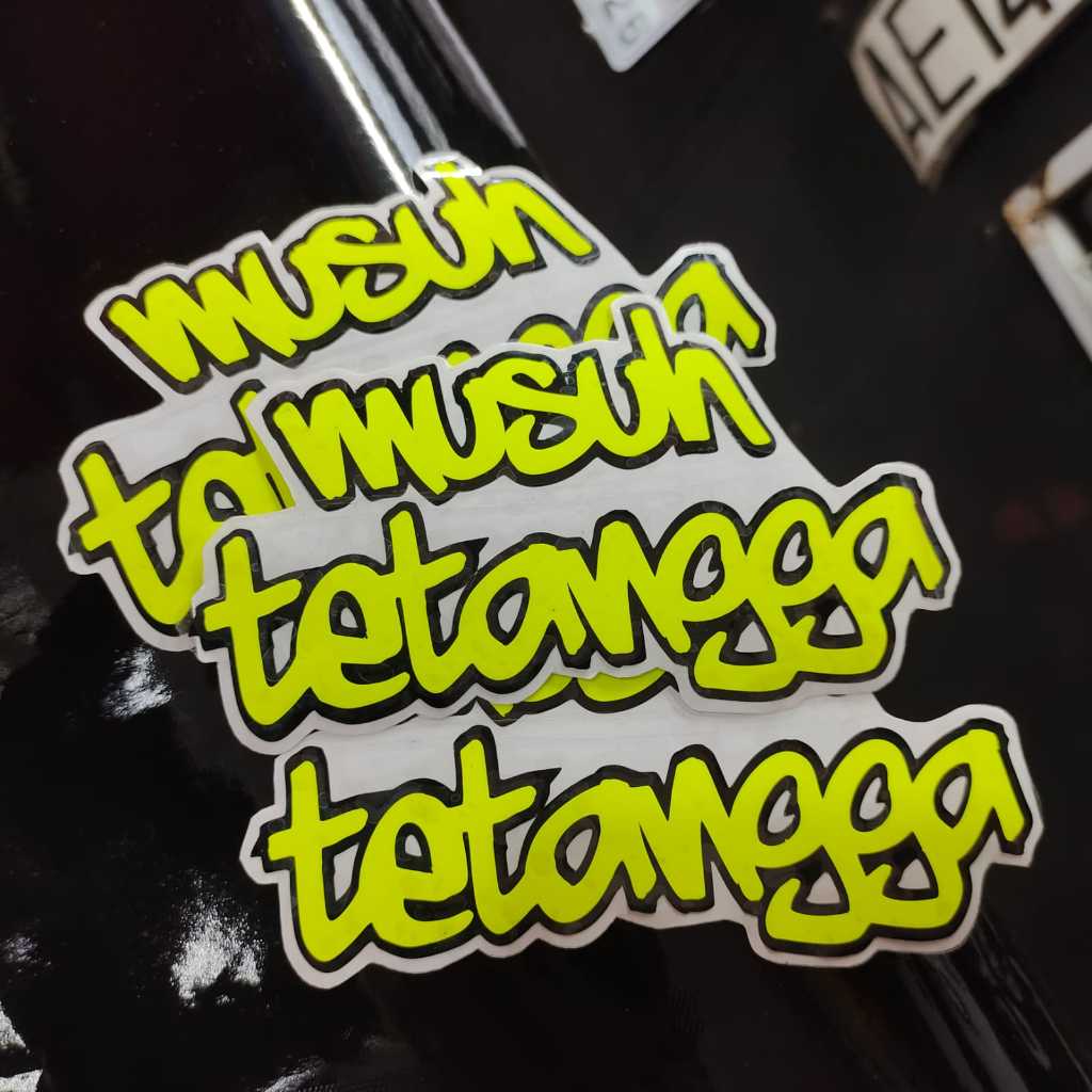 Jual stiker viral stiker musuh tetangga stiker tulisan rxking stiker ... Jual stiker viral stiker musuh tetangga stiker tulisan rxking stiker ...