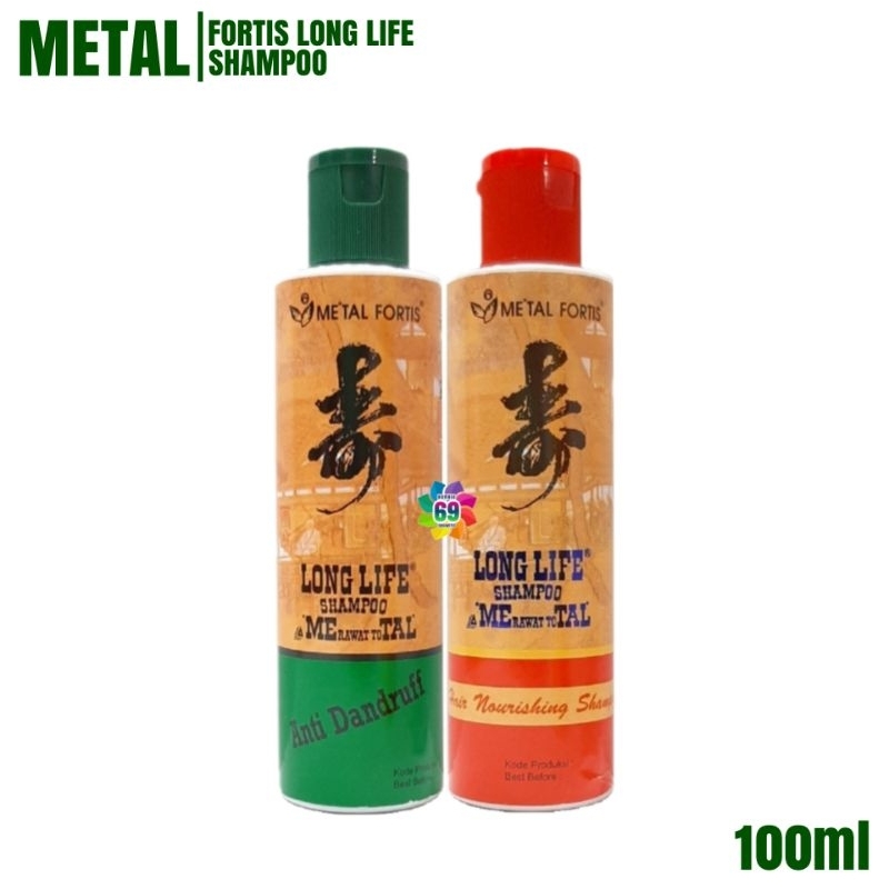 Jual Metal Fortis Long Life Shampoo 100ml BPOM (Satuan) | Shopee Indonesia