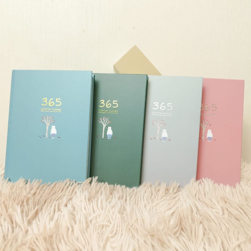 Jual Buku Jurnal Harian/ Everyday Planner 365 / Diary / Buku Diary / Buku Harian / Notebook ...