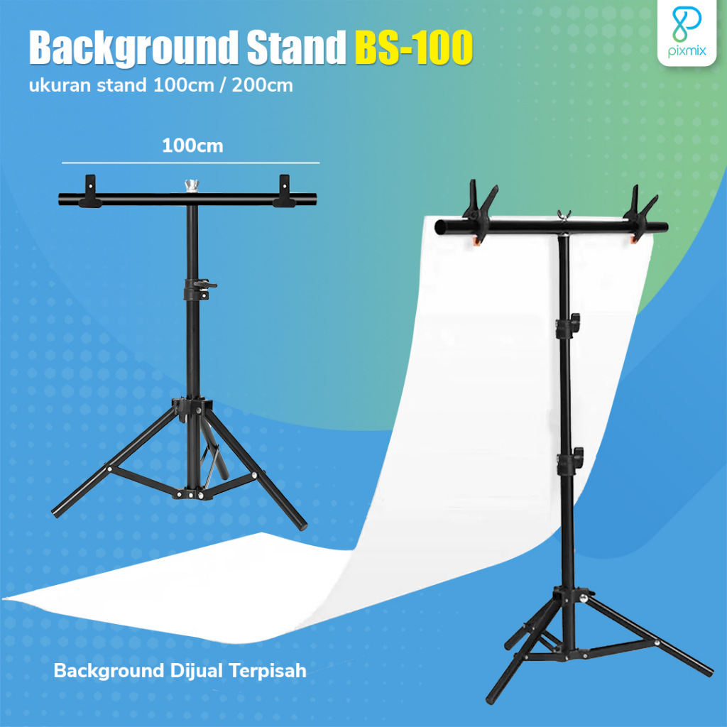 Jual BACKGROUND STAND BS-100 | STAND TINGGI 1 METER / 2 METER | Shopee ...