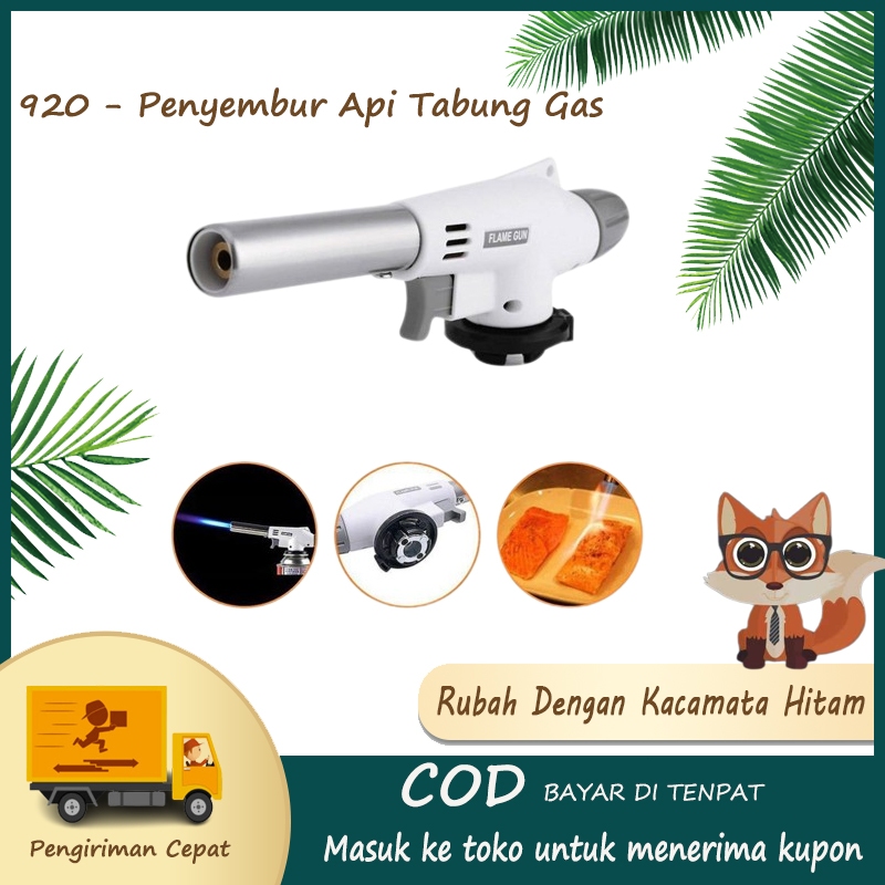 Jual (COD,dalam Stok)Makanan Flame Gun/Senter Portabel Gas Butana ...