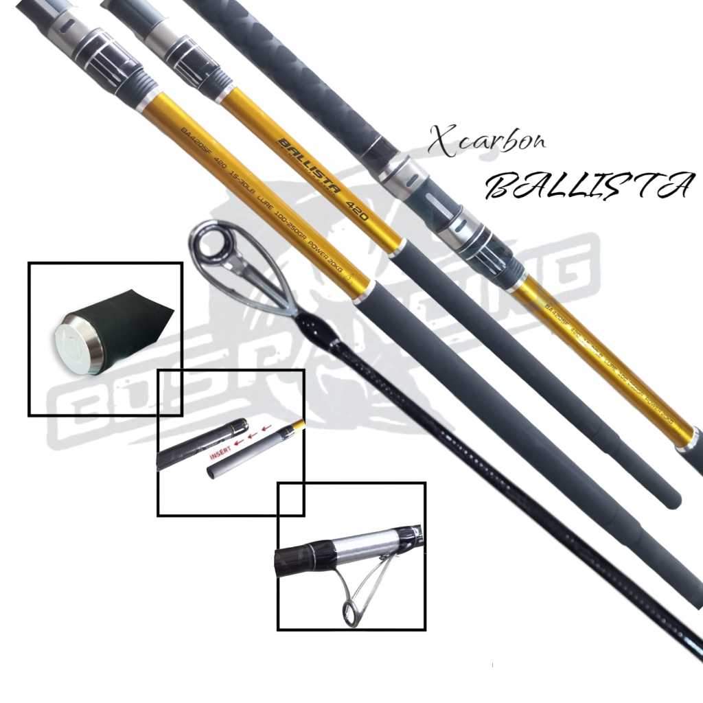 Jual Joran Iroly Ballista Surf 390 420 450 Joran surf sambung 3 ...