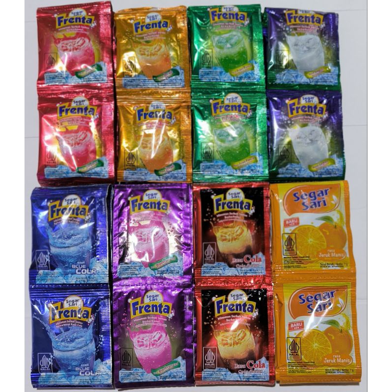 Jual Frenta minuman serbuk renceng 10 pcs | Shopee Indonesia
