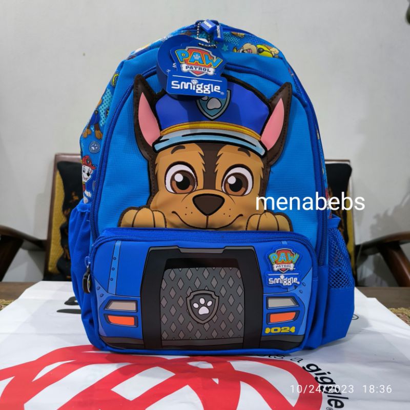 Jual Smiggle Paw Patrol Junior Character Backpack ori store | Shopee ...