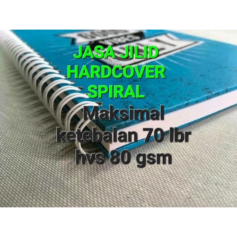 Jual JASA JILID HARDCOVER SPIRAL KAWAT | Shopee Indonesia