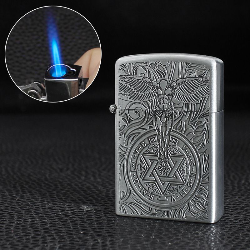 Jual Mancis Korek Api Bara Las Motif Malaikat Guardian Angel Isi Ulang ...