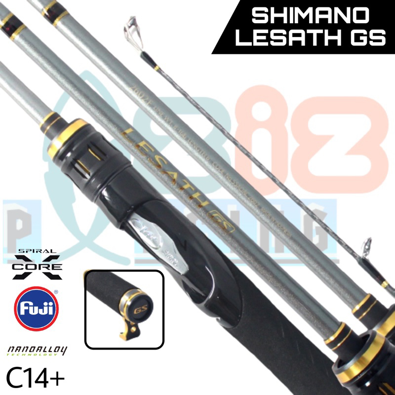 Jual Joran Spinning SHIMANO LESATH GS 180cm 8-16lbs | Shopee Indonesia