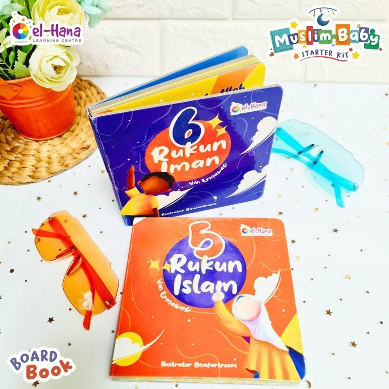 Jual Muslim Baby Starter Kit (Rukun Islam Rukun Iman) elhana | Shopee ...