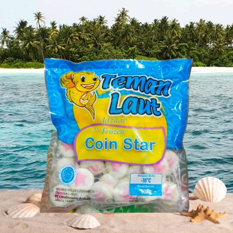 Jual Teman laut coin Star 500gr /bakso ikan / murah | Shopee Indonesia