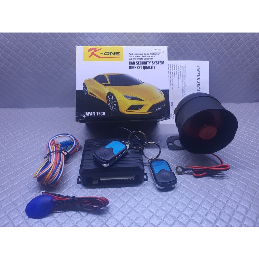 Jual Alarm Mobil 12v Merek K-One Model Innova Reborn KD- F15 | Shopee ...