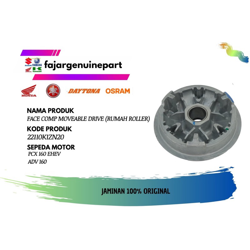 Jual Face comp moveable drive rumah roller PCX160 EHEV 2021-skrg ...