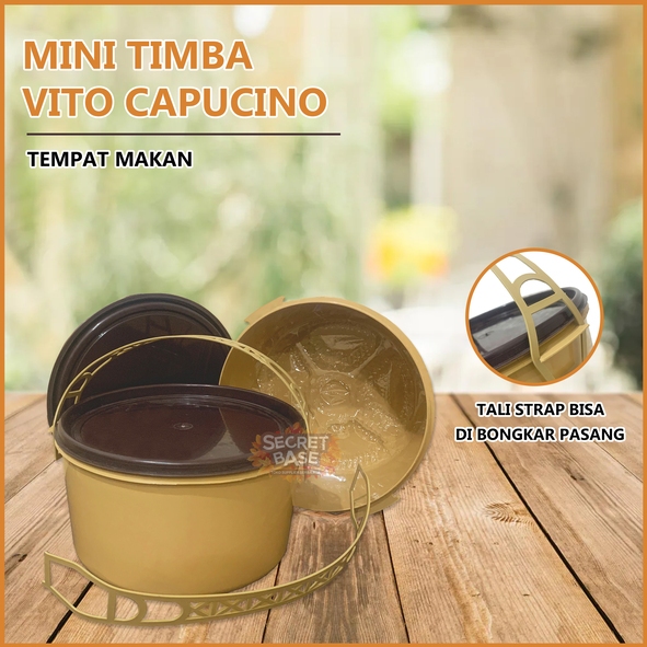 Jual TIMBA VITO - 5 Sekat / Ember Tutup / Baskom Plastik Hajatan ...