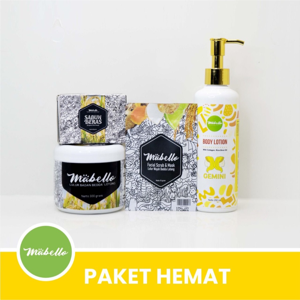 Jual Paket hemat Mabello /Lulur Hitam bedda lotong BPOM dan Halal ...