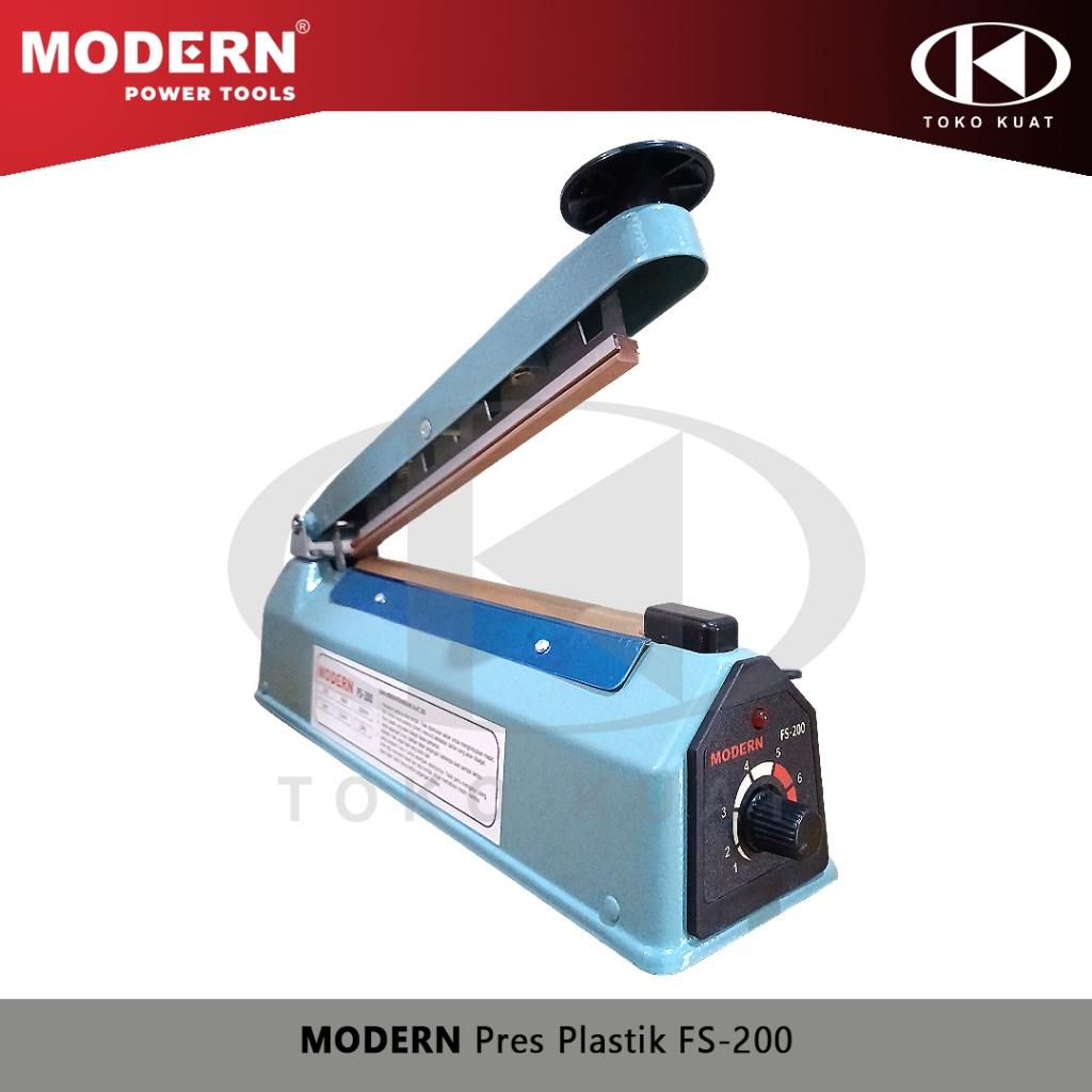 Jual MODERN Mesin Pres Plastik 20cm - FS 200 | Shopee Indonesia