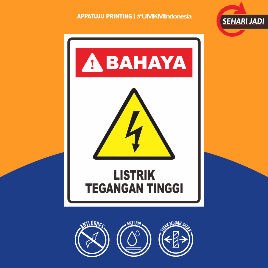 Jual STIKER AWAS BAHAYA LISTRIK TEGANGAN TINGGI | Shopee Indonesia Jual STIKER AWAS BAHAYA LISTRIK TEGANGAN TINGGI | Shopee Indonesia