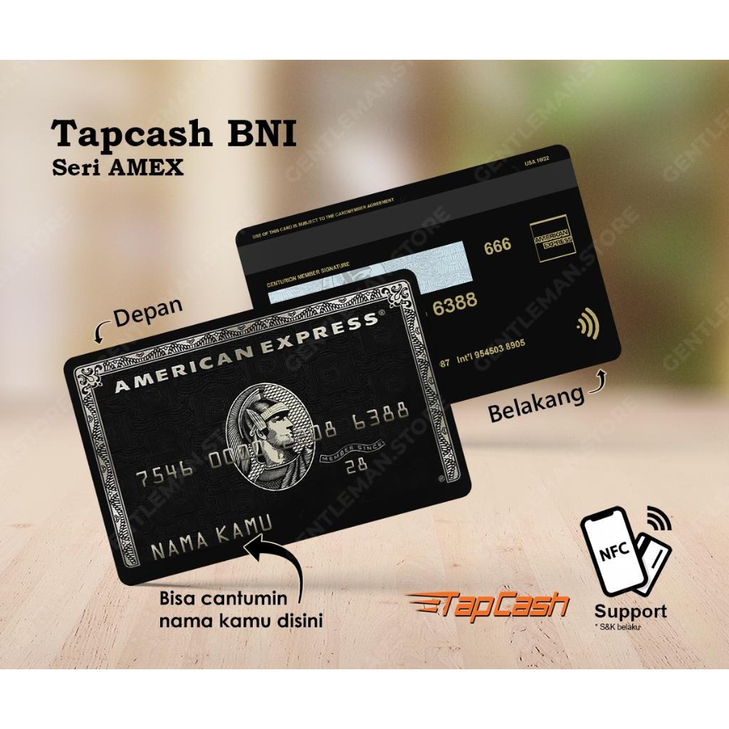 Jual KARTU E MONEY E TOLL FLAZZ BCA GEN 2 SERI BLACK CARD 2 SISI | Shopee Indonesia