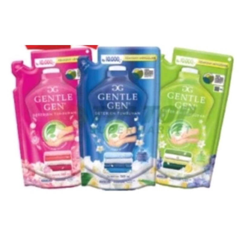 Jual Gentle Gen detergen cair pouch 360ml | Shopee Indonesia