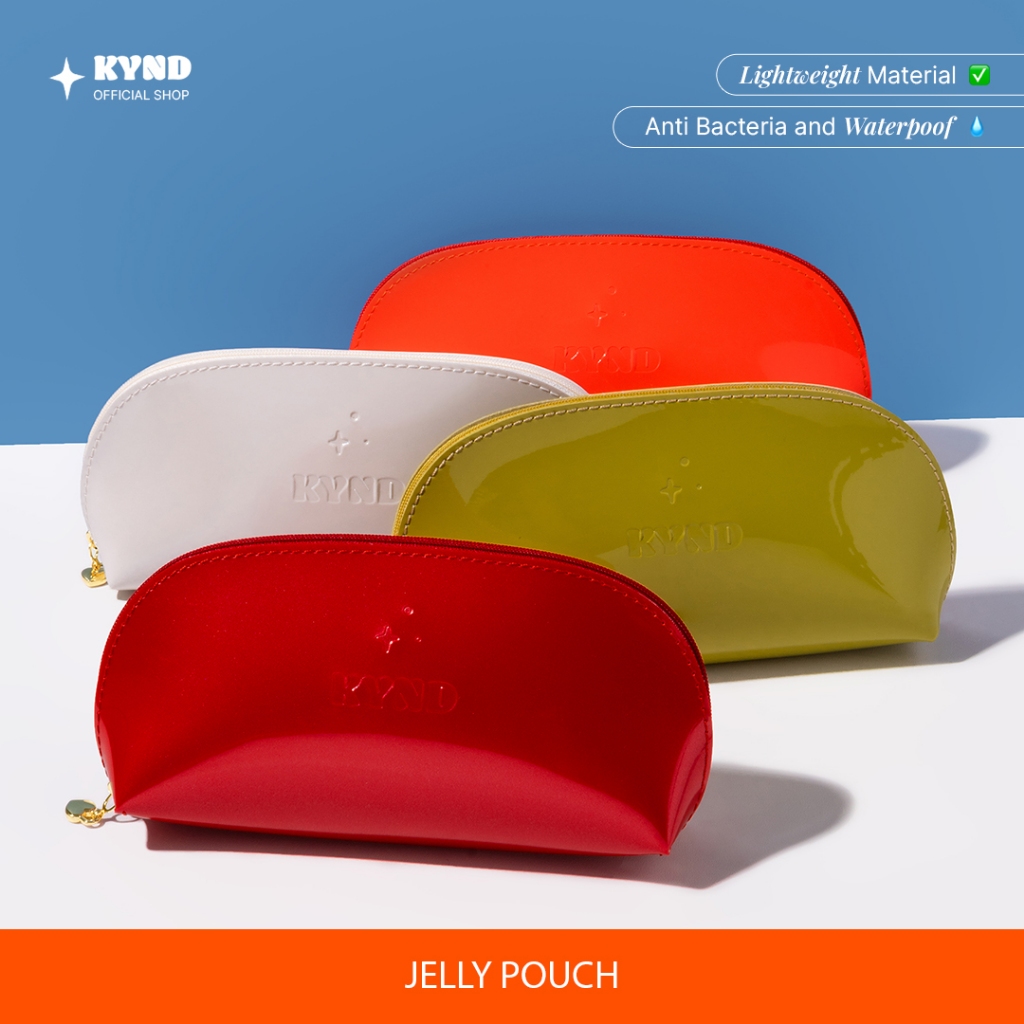 Jual Kynd Beauty Jelly Pouch | Lightweight & Antibacteria Travel Bag ...