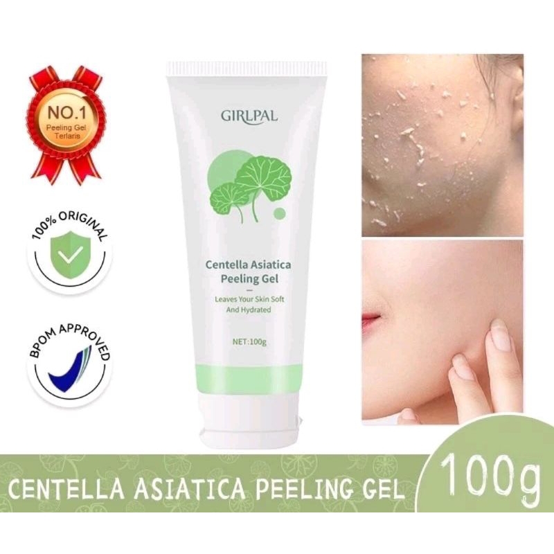Jual GIRLPAL Centella Asiatica Peeling Gel 100g/Peeling Wajah & Badan ...