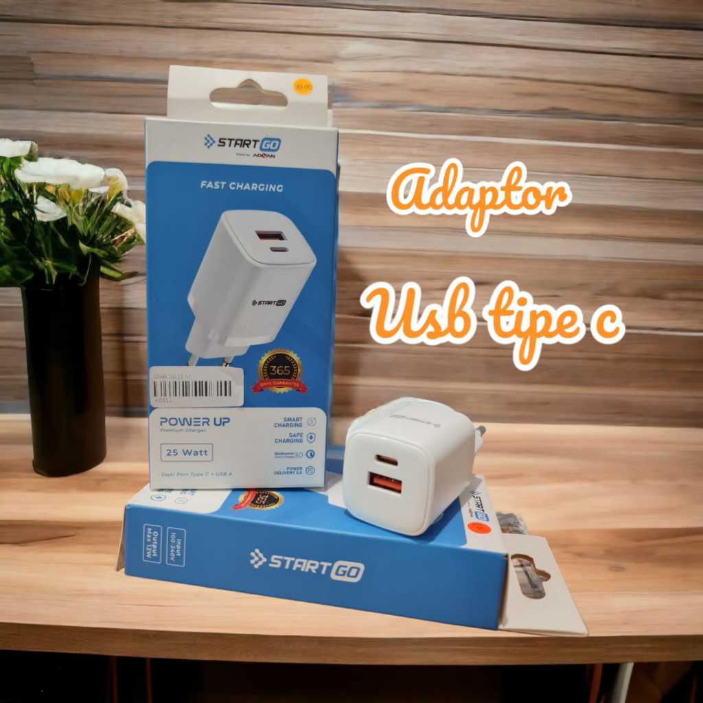 Jual Batok Kepala charger fast charging Double USB / USB TO TYPE C 12 ...