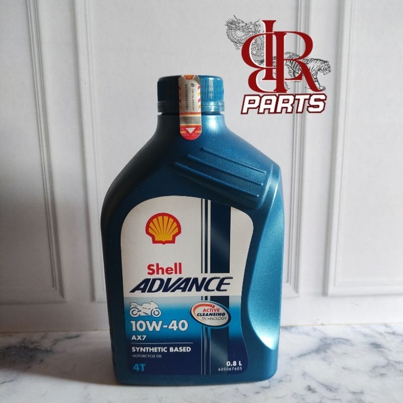 Jual OLI SHELL BIRU 4T AX7 800ML | Shopee Indonesia