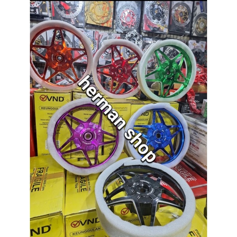 Jual VELG VND MIO / M3 / FINO 115 / XEON / SOUL GT125 / FINO125 / MIO SMILE / MIO SPORTY / MIO J ...