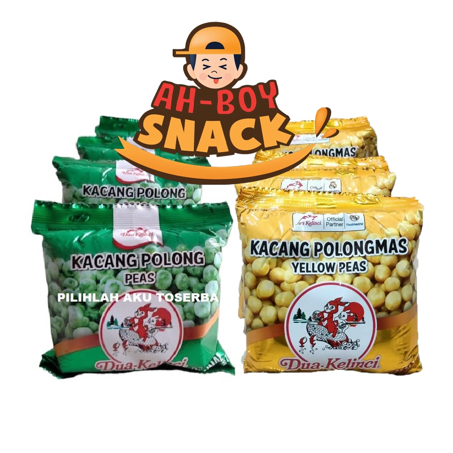 Jual DUA KELINCI KACANG POLONG RENCENG ISI ( 10 SACHET X 14 GRAM ...